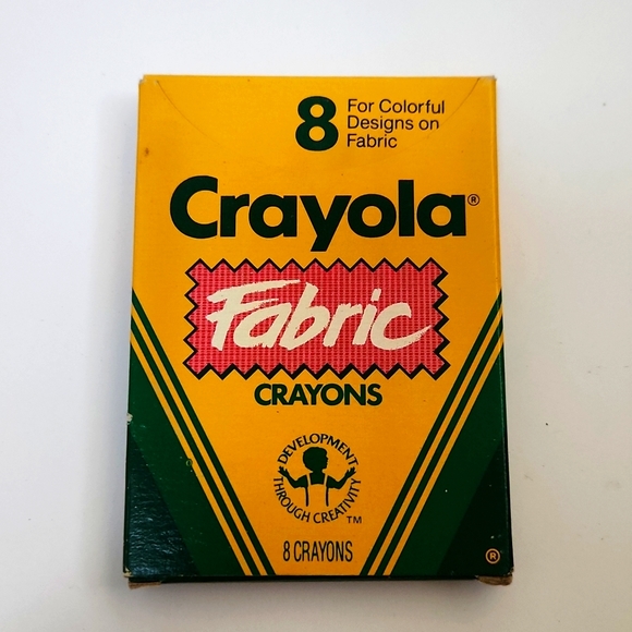 Crayola | Other | Vintage 988 Crayola Fabric Crayons | Poshmark